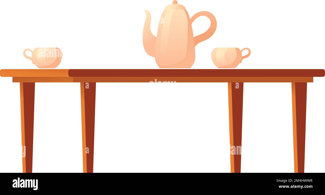 Ceramic coffee pot icon Stock Vector Images - Alamy