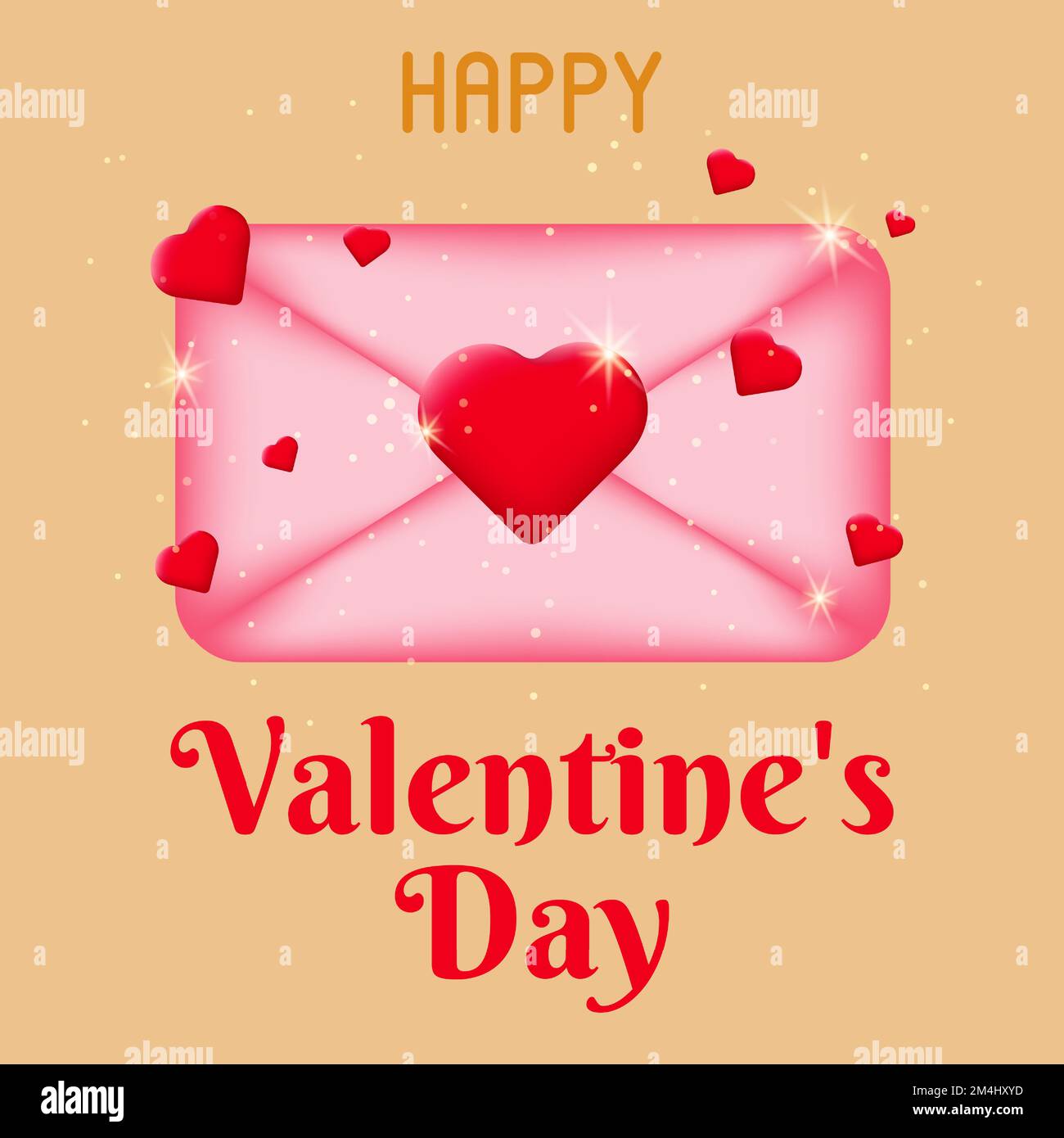 Birthday card envelope Stock Vector Images - Alamy