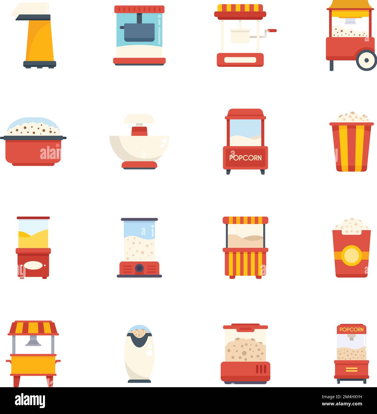 Kettle corn popper hi-res stock photography and images - Alamy