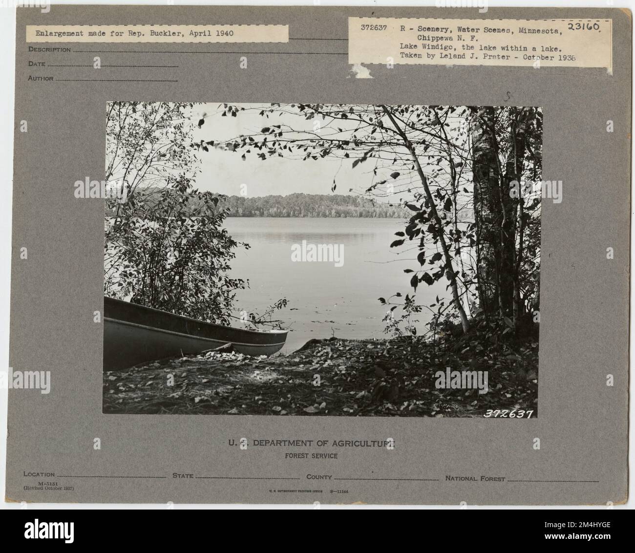 Lake Scenes - Minnesota. Photographs Relating to National Forests ...