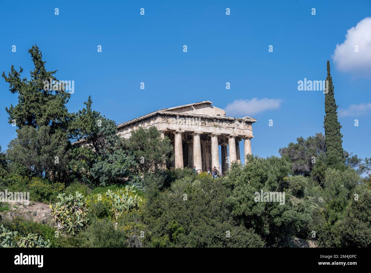 Temple of Hephaestus, Greek Agora of Athens, ancient excavation site ...