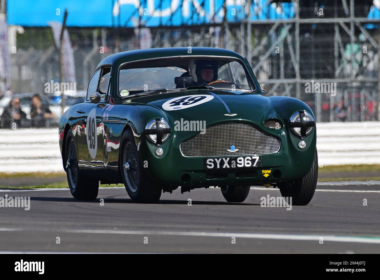 Chris Woodgate, Aston Martin DB Mk3, MRL Royal Automobile Club Woodcote ...