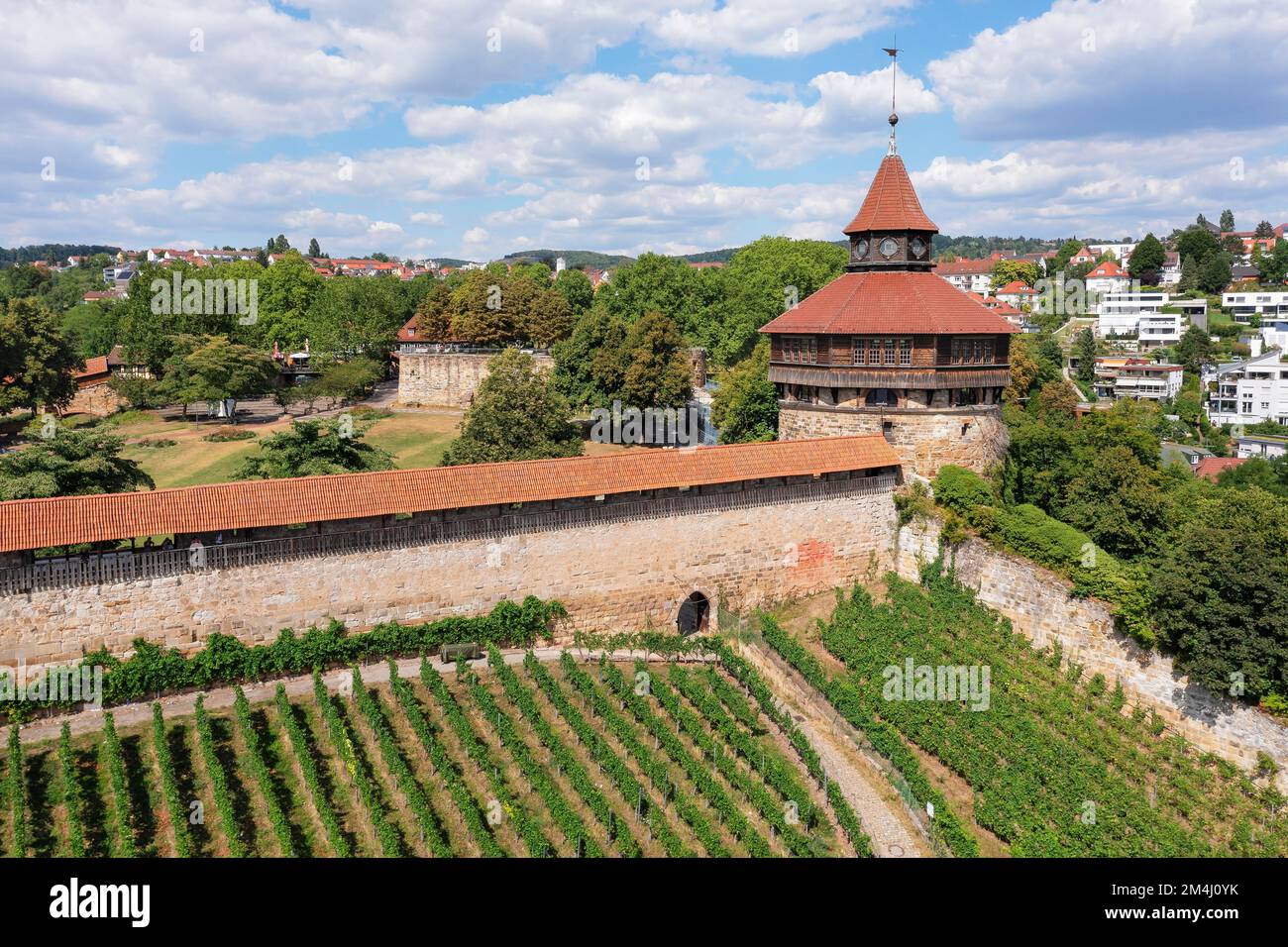 Esslingen Castle, Esslingen am Neckar, Baden- Wuerttemberg, Germany ...