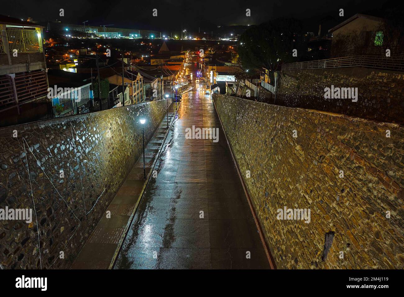 American architecture of the old west in Cananea Mexico. (Photo by ...