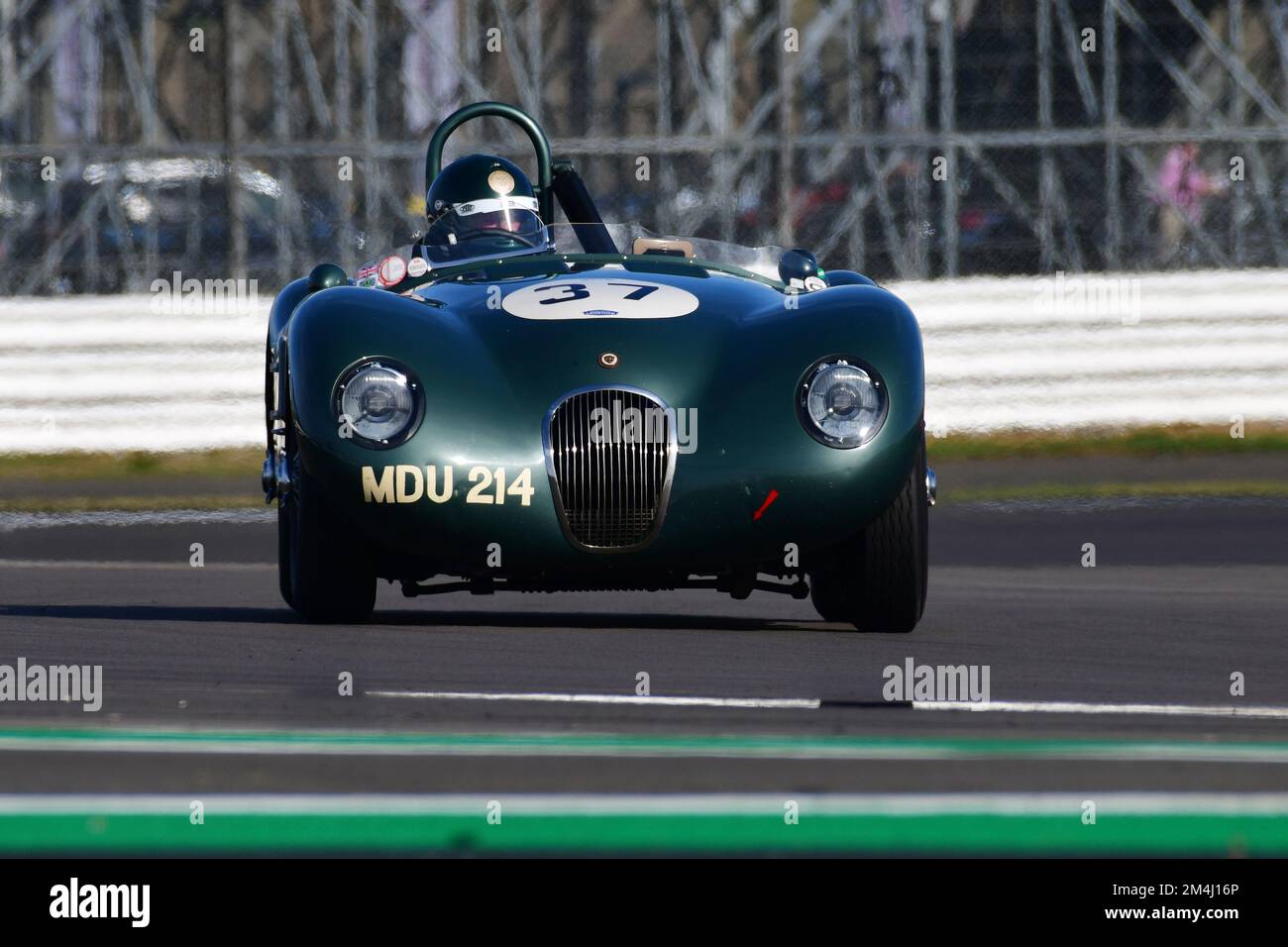 Nigel Webb, John Young, Jaguar C-Type, MRL Royal Automobile Club ...