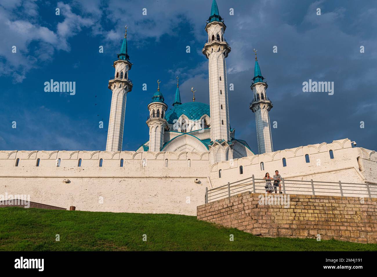 Kul Sharif Mosque in the Kremlin, Unesco site, Kazan, Republic of ...