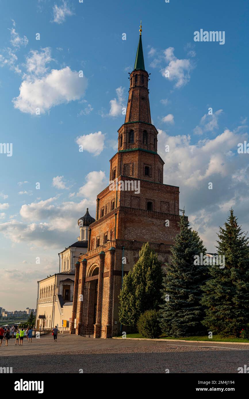 Suyumbike Tower, Unesco site, Kazan, Republic of Tartastan, Russia ...