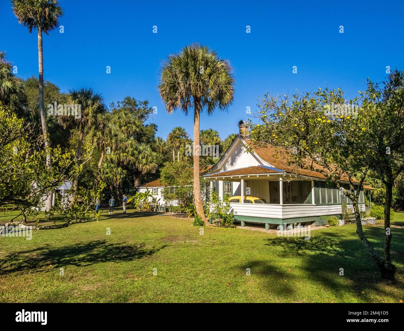 House at Marjorie Kinnan Rawlings Historic State Park an authentic ...
