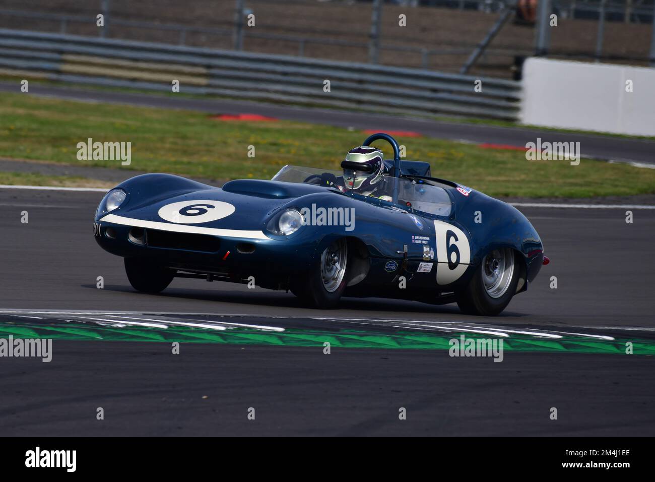 James Cottingham, Harvey Stanley, Tojeiro Ecosse Jaguar, MRL Royal ...