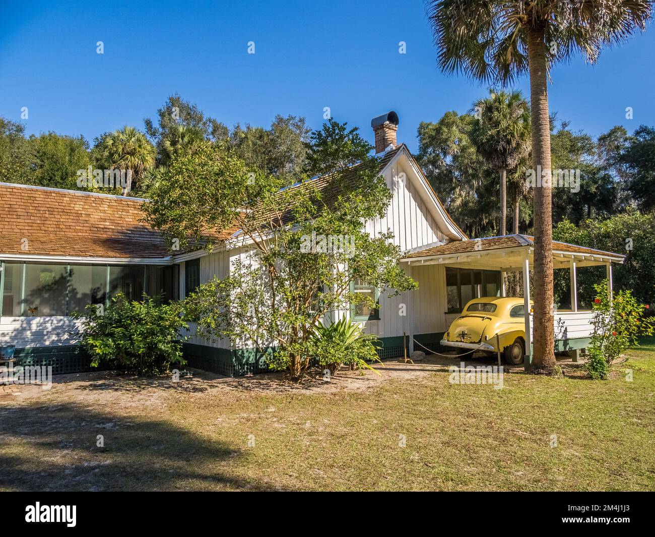 House at Marjorie Kinnan Rawlings Historic State Park an authentic ...