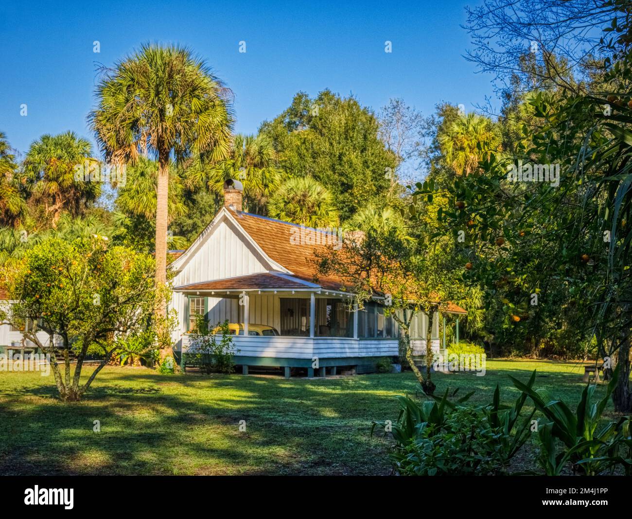 House at Marjorie Kinnan Rawlings Historic State Park an authentic ...