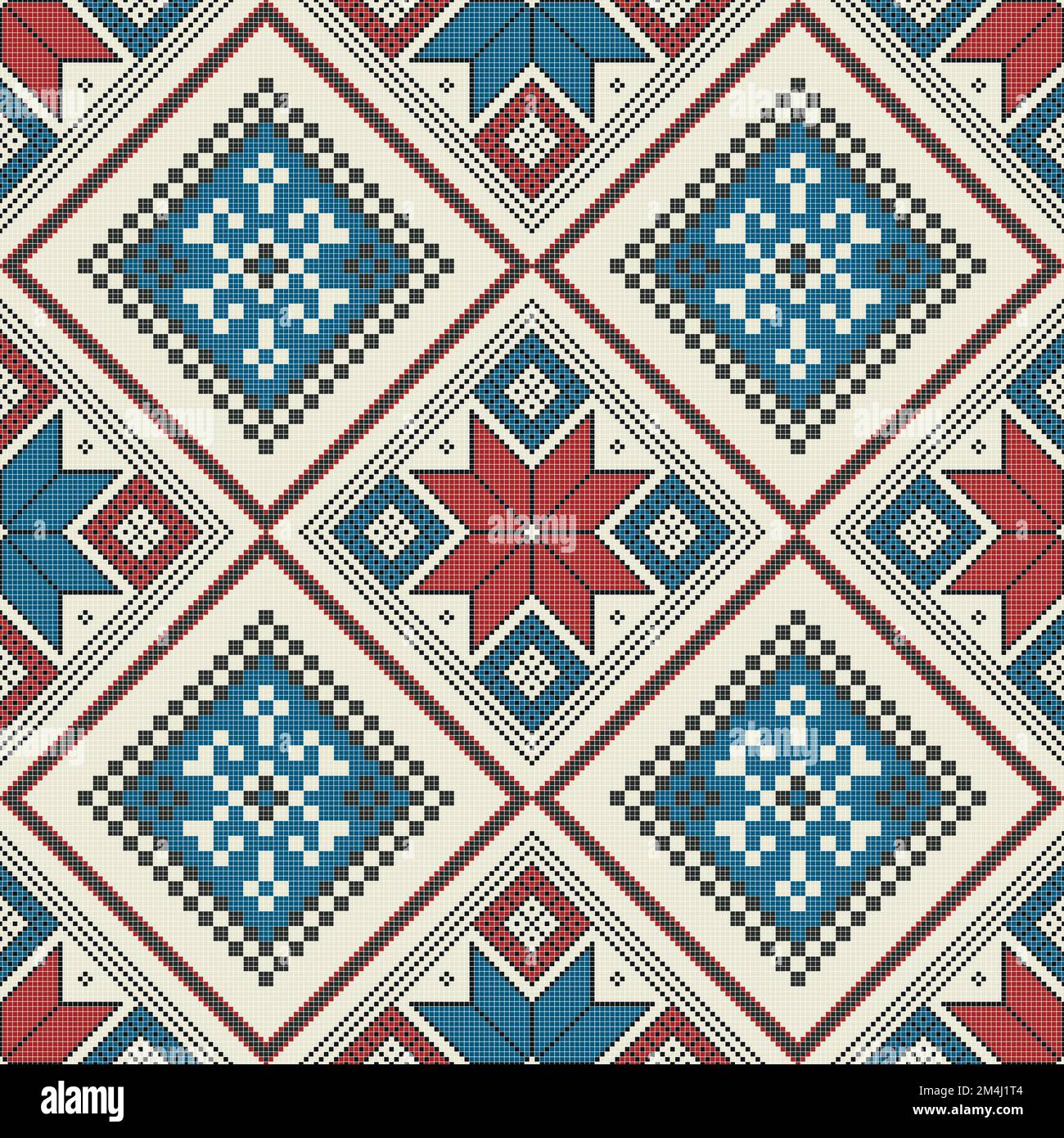 Traditional Kilim vector seamless pattern Stock Vector Image & Art - Alamy