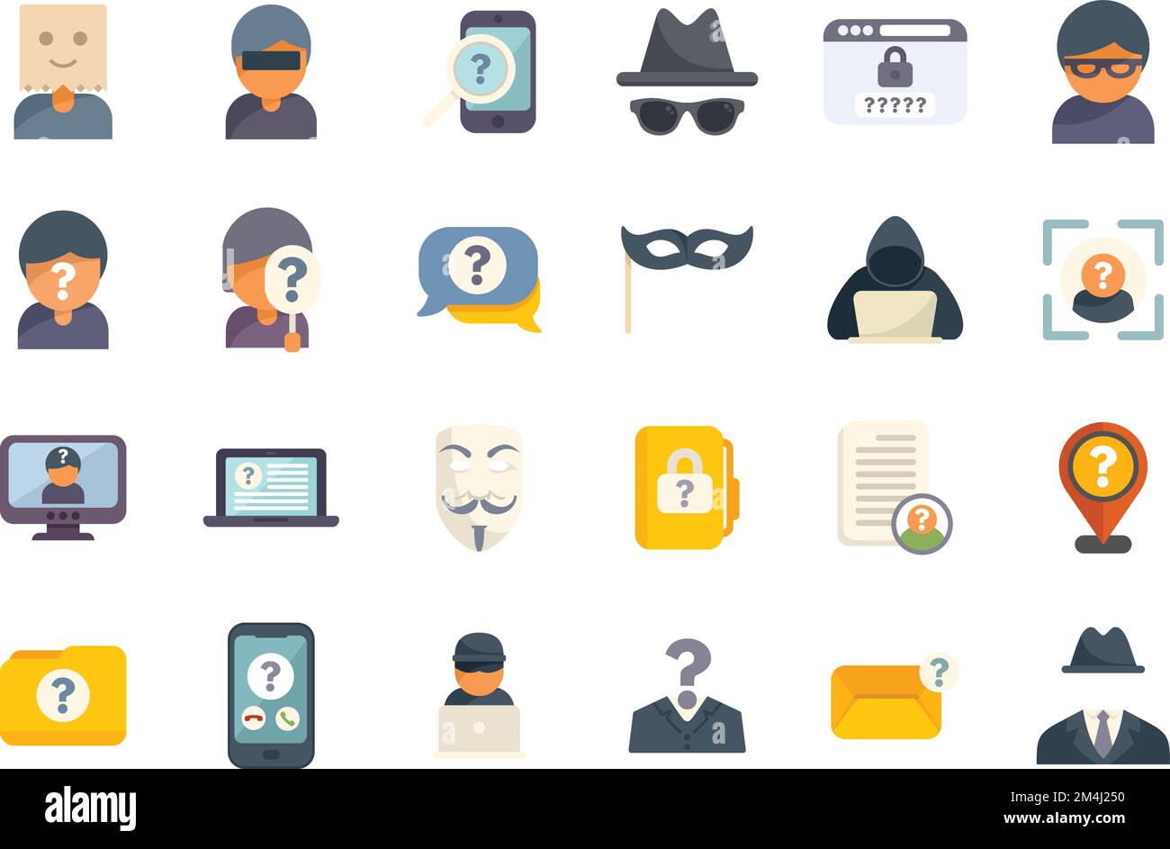 Female hidden identity business Stock Vector Images - Alamy