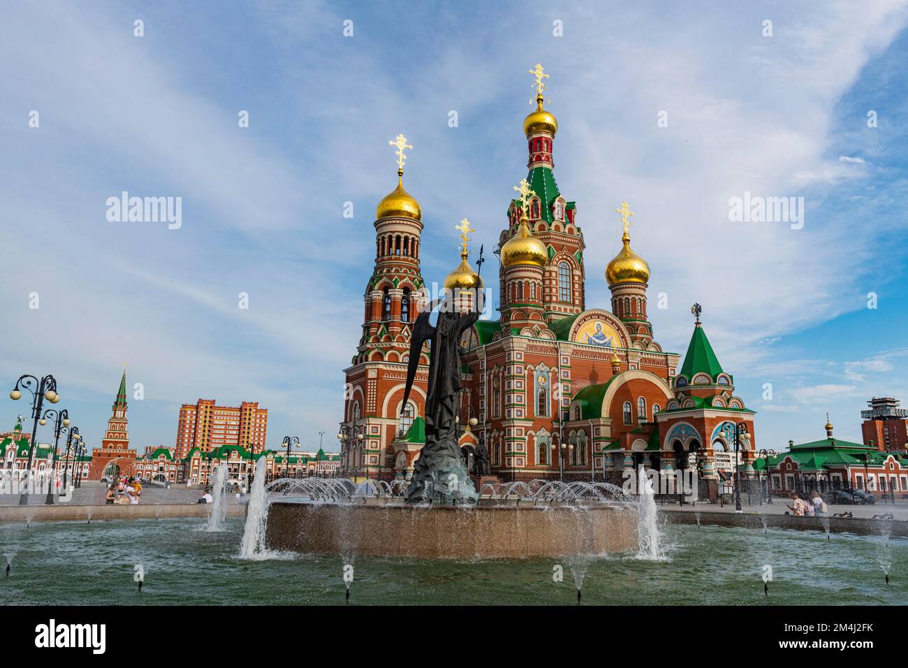 Annunciation Cathedral, Yoshkar-Ola, Russia Stock Photo - Alamy