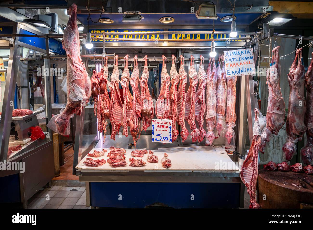 Butcher stand hi-res stock photography and images - Alamy