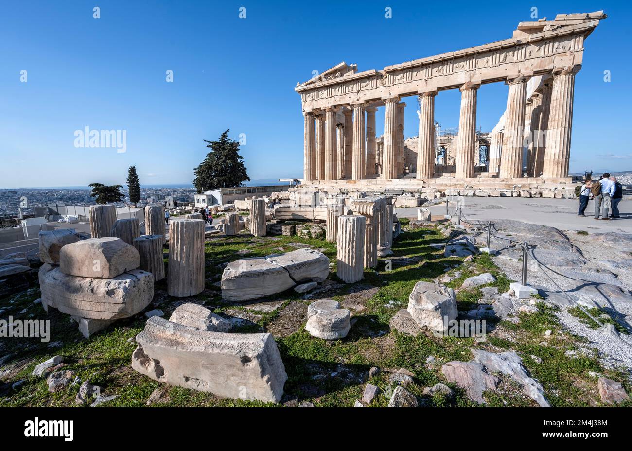 Parthenon Temple, Acropolis, Athens, Greece Stock Photo - Alamy