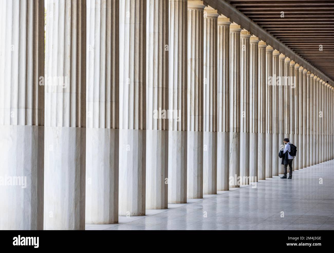 Agora in ancient greece hi-res stock photography and images - Alamy