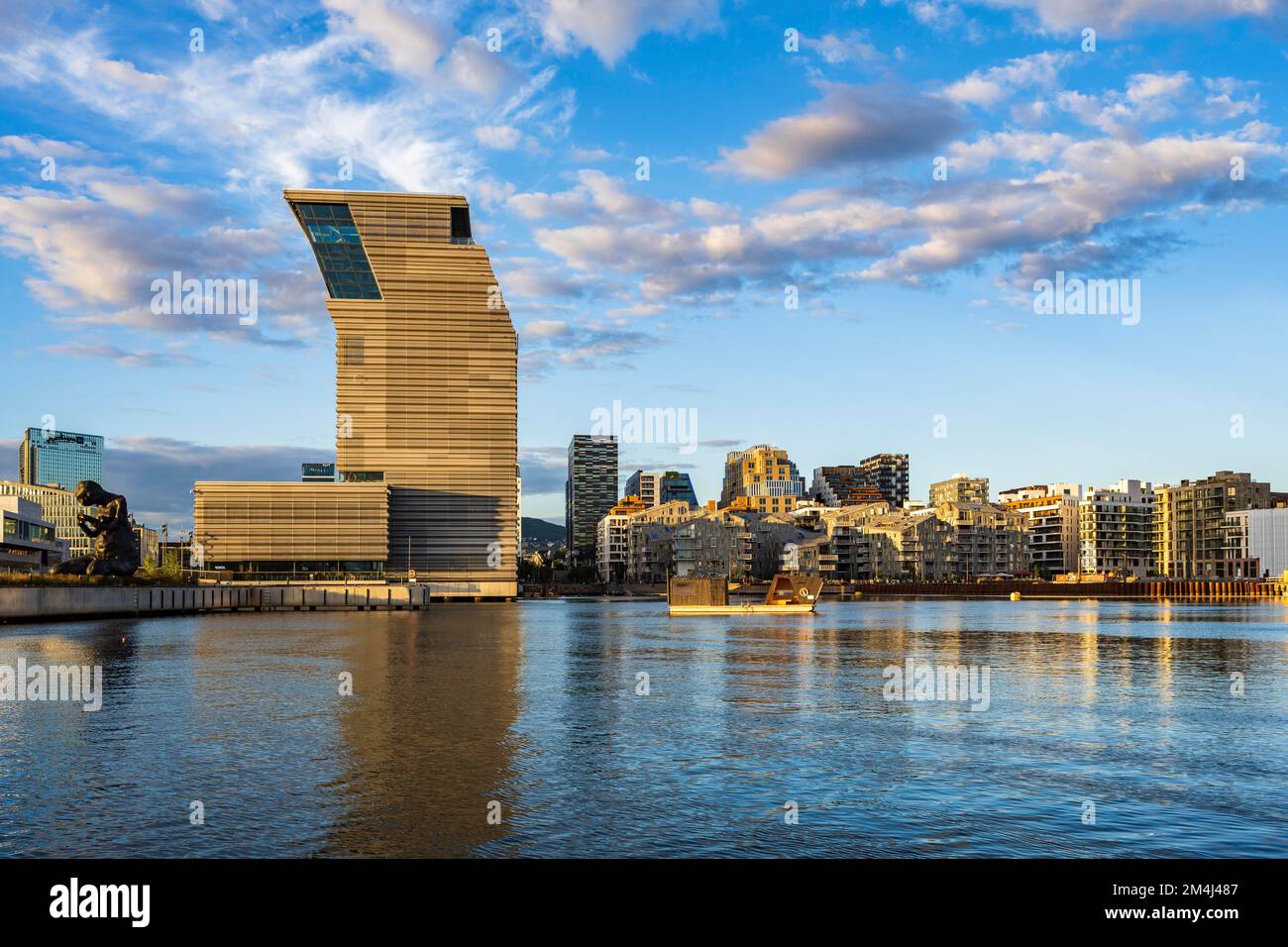 Oslo Skyline, Modern Architecture, Munch Museum, Fjord City, Bjorvika ...