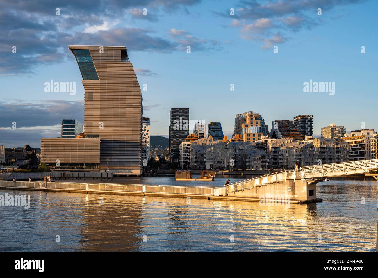 Oslo Skyline, Modern Architecture, Munch Museum, Fjord City, Bjorvika ...