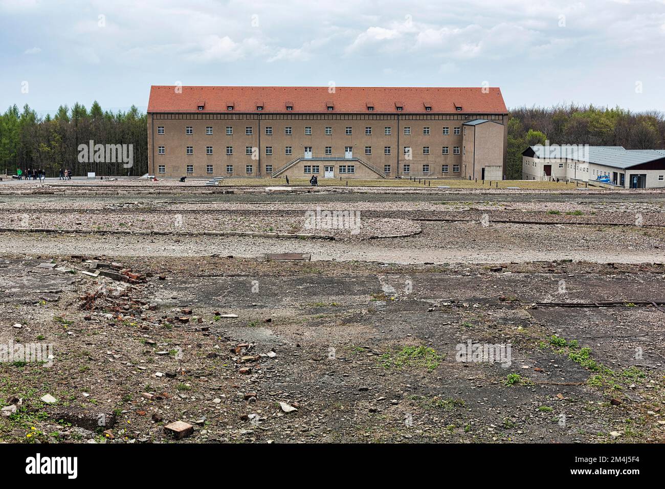 Roll call square with museum, former chamber building, beech forest ...