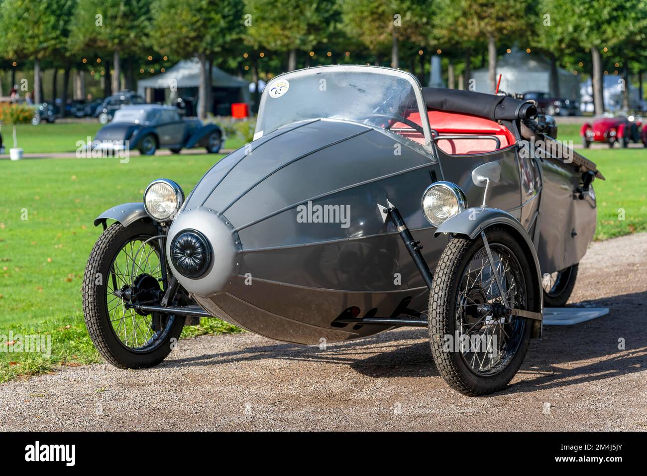 Oldtimer Kaiserauto 501 streamlined car, Germany 1935, 1-cylinder, 494 ...
