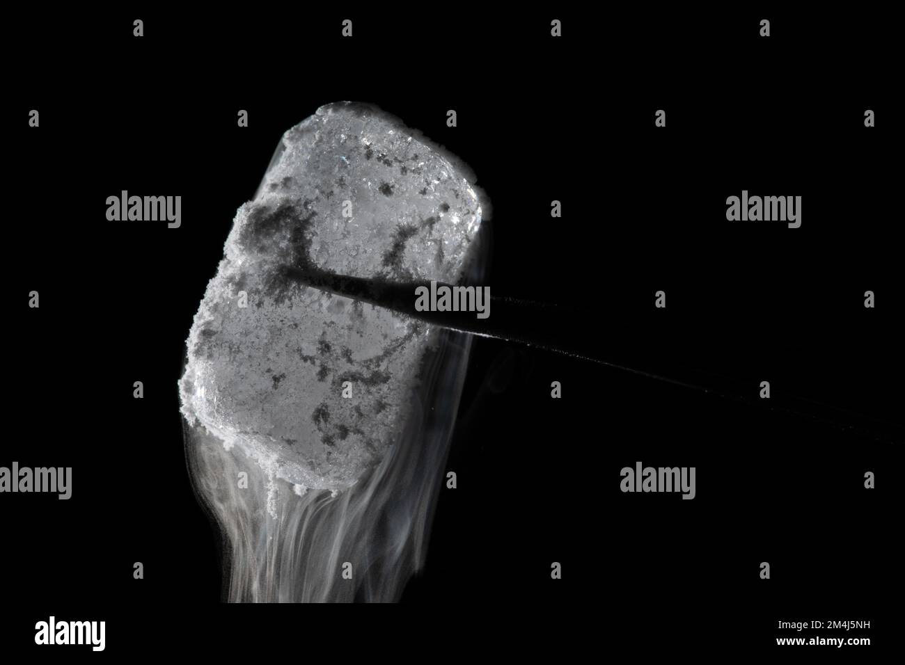 Cryopreservation by dry ice in a chemistry laboratory. Details of a ...