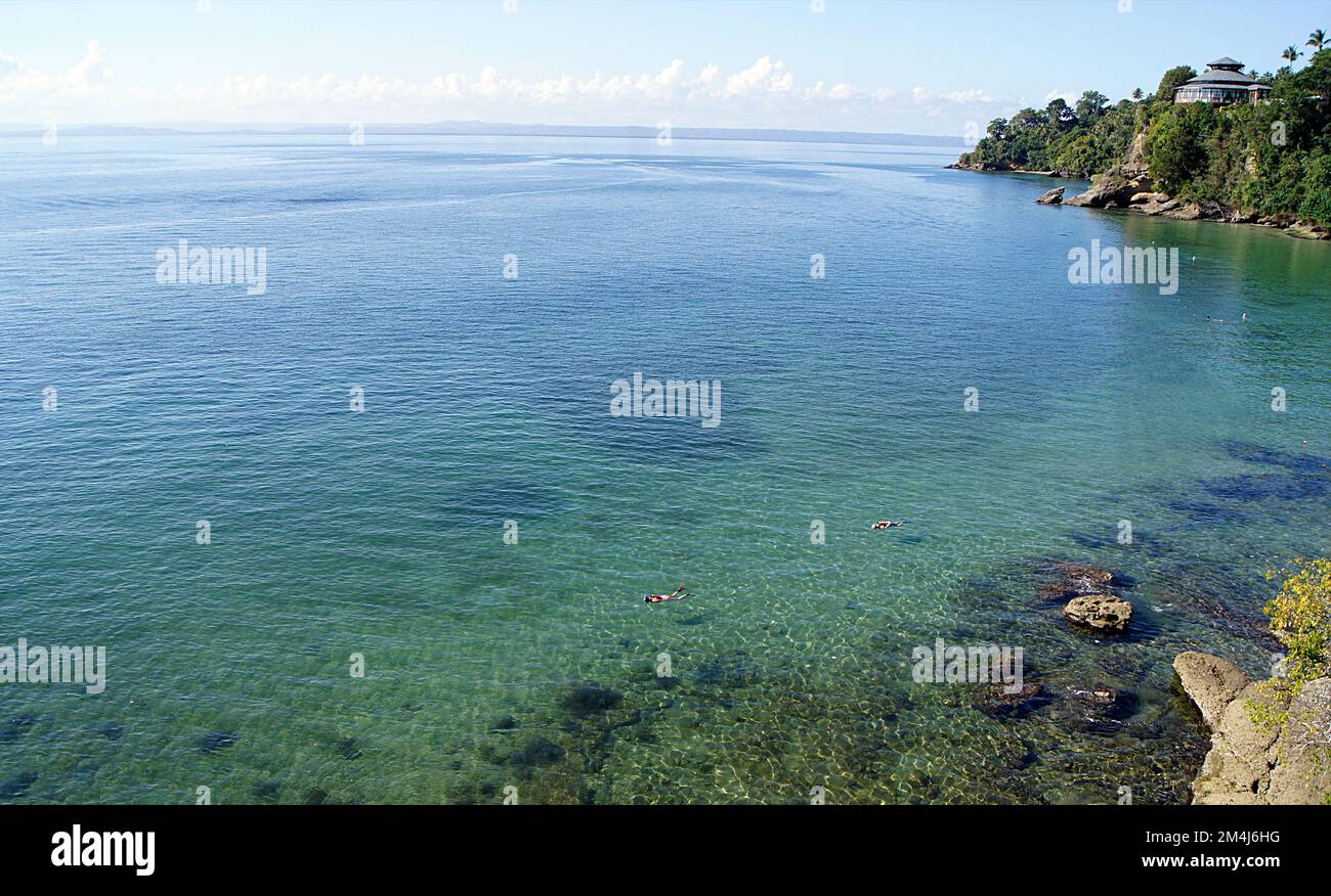 Bay of the Samana peninsula, Dominican Republic Stock Photo - Alamy
