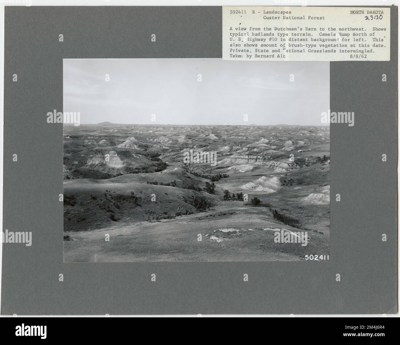 Scenery and Landscapes - North Dakota. Photographs Relating to National ...