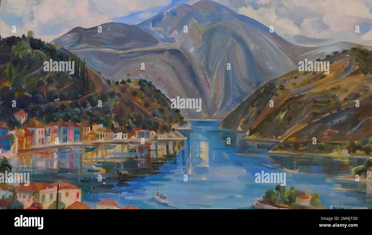 Folklore Museum, Archaeological Museum, Painting Shows Vathi, Main Town ...