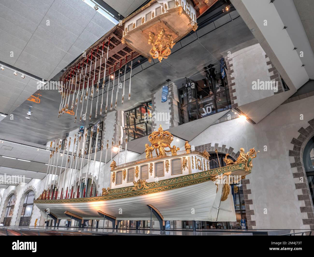 Les Ateliers des Capucins Brest Cultural Centre in a huge hall with the ...