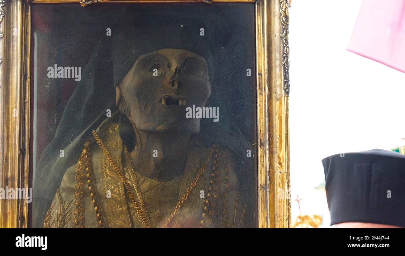 Church of St. Dionysius, Feast of St. Dionysius on 17 December, Coffin ...