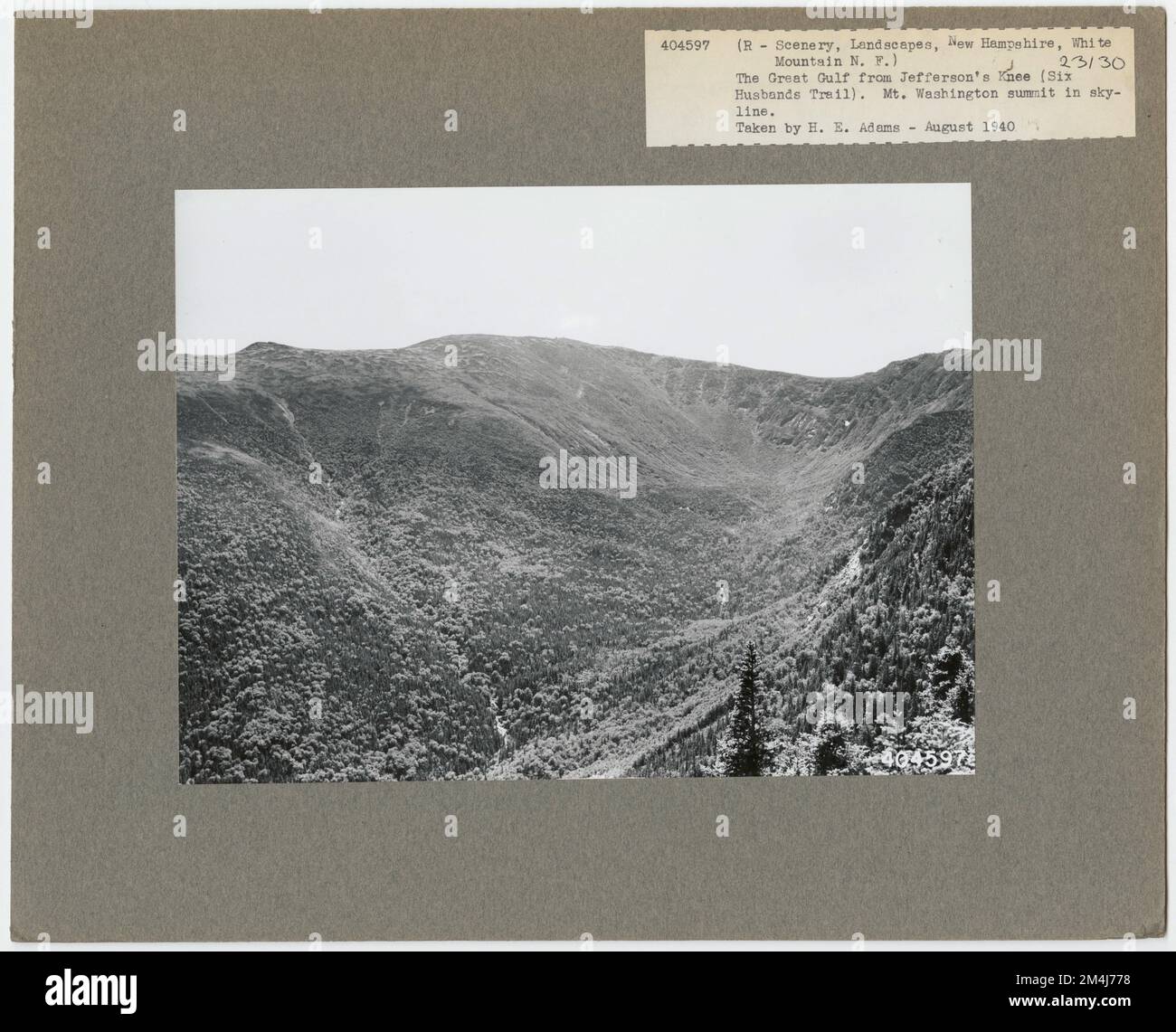 Scenery and Landscapes - New Hampshire. Photographs Relating to ...