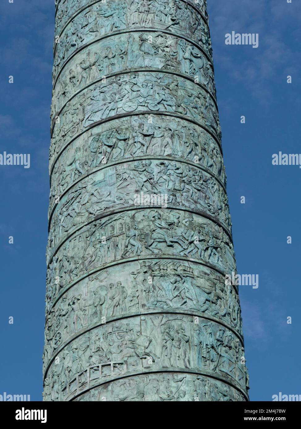 Detail of the relief in the centre of the large column, Historic Site ...