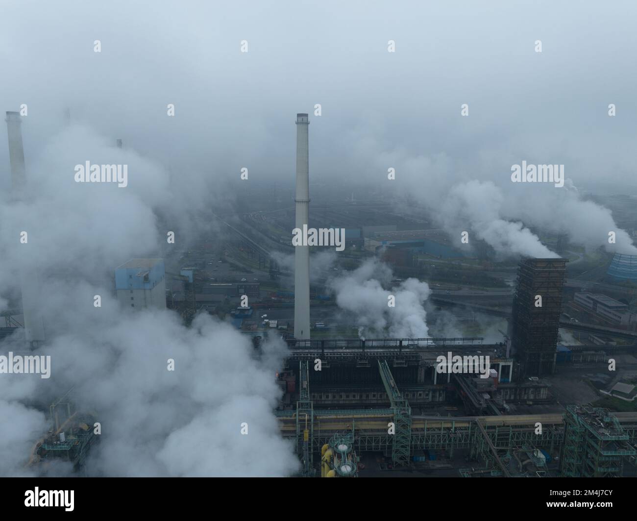 Ruhr area, Heavy industrial area near Dusseldorf. Coal mines, blast ...