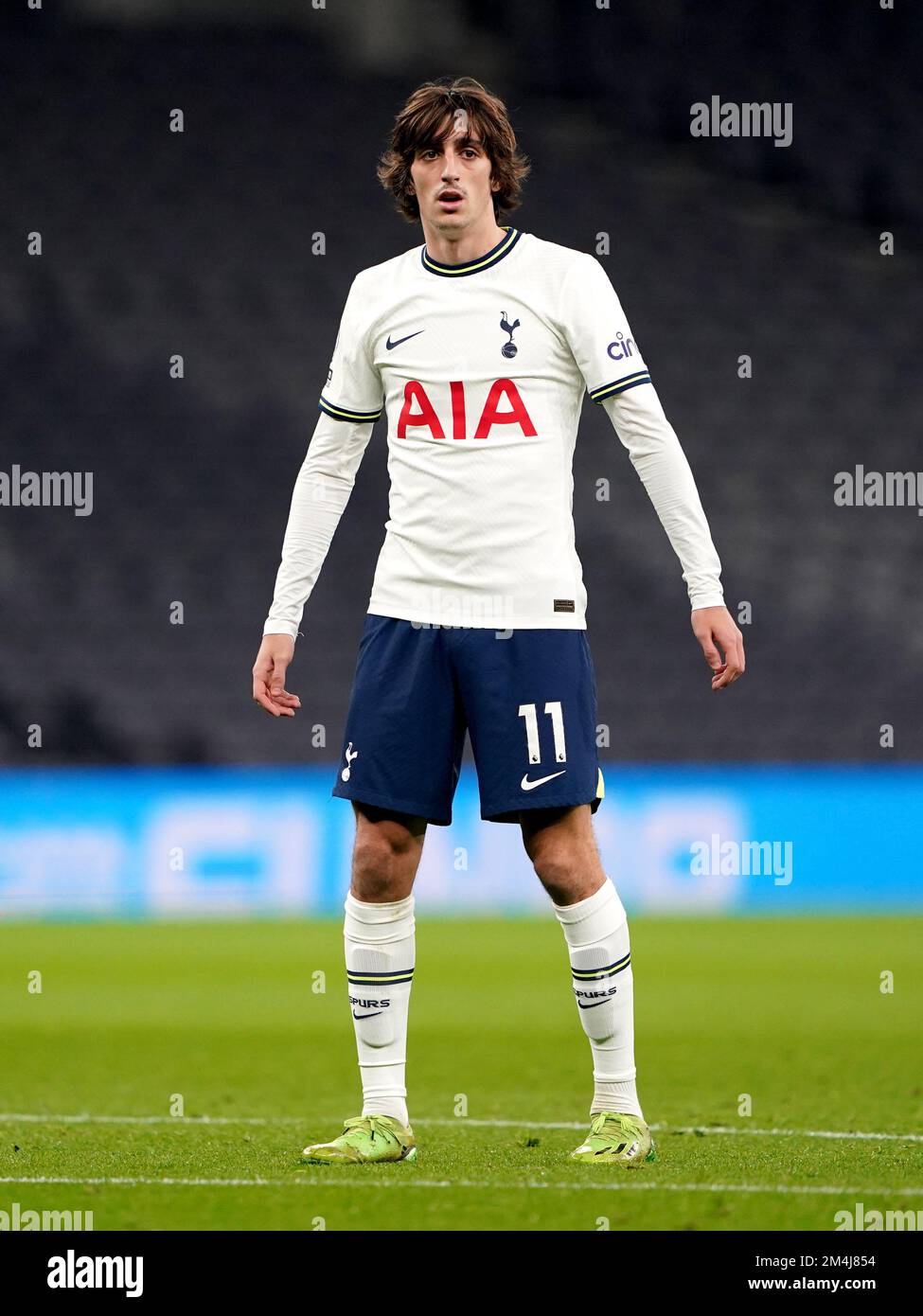 Tottenham Hotspur's Bryan Gil during a friendly match at the Tottenham ...