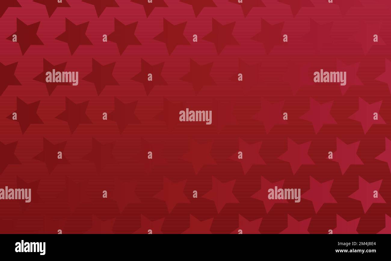 Red gradient stars on gradient background; good for slides, wallpaper ...