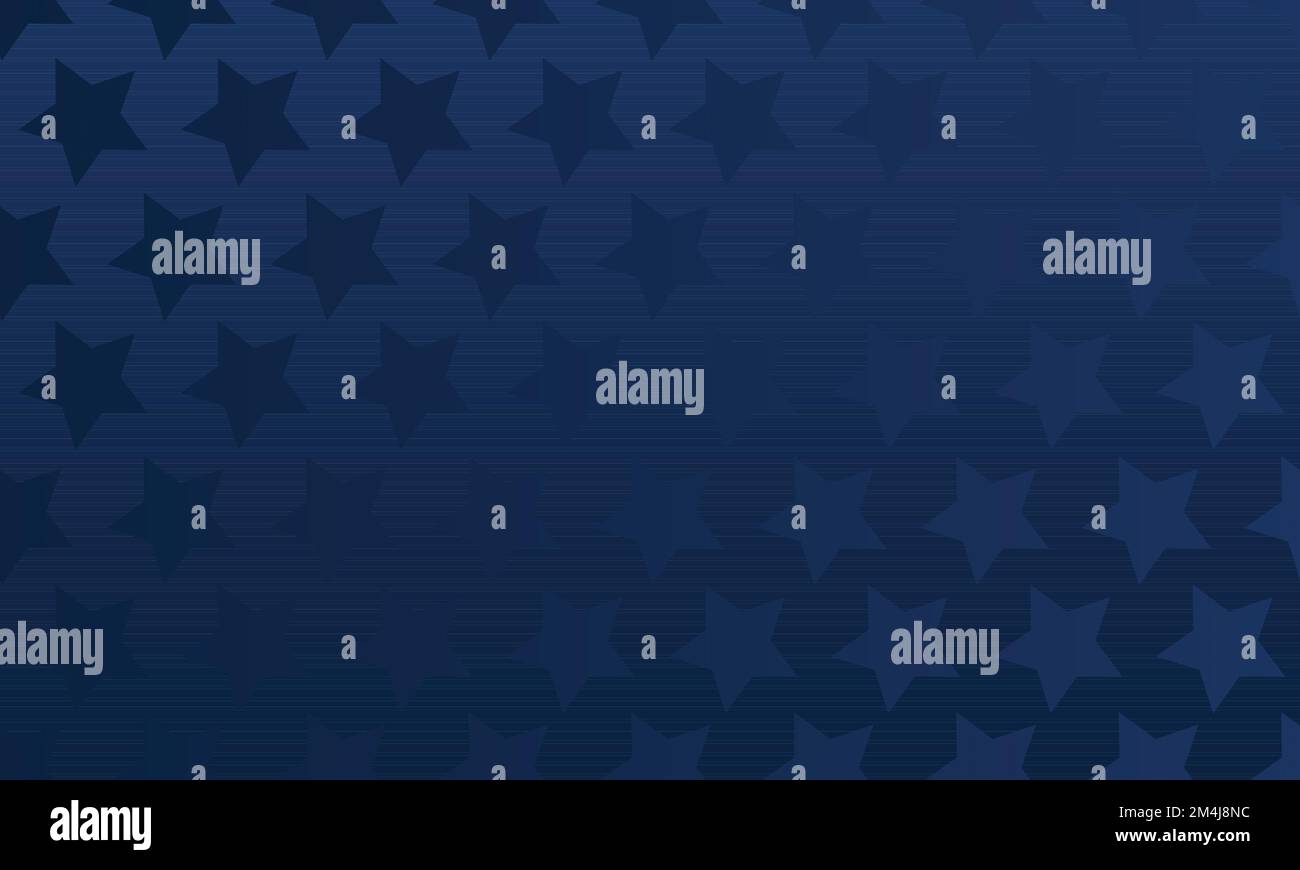 Blue gradient stars on gradient background; good for slides, wallpaper ...