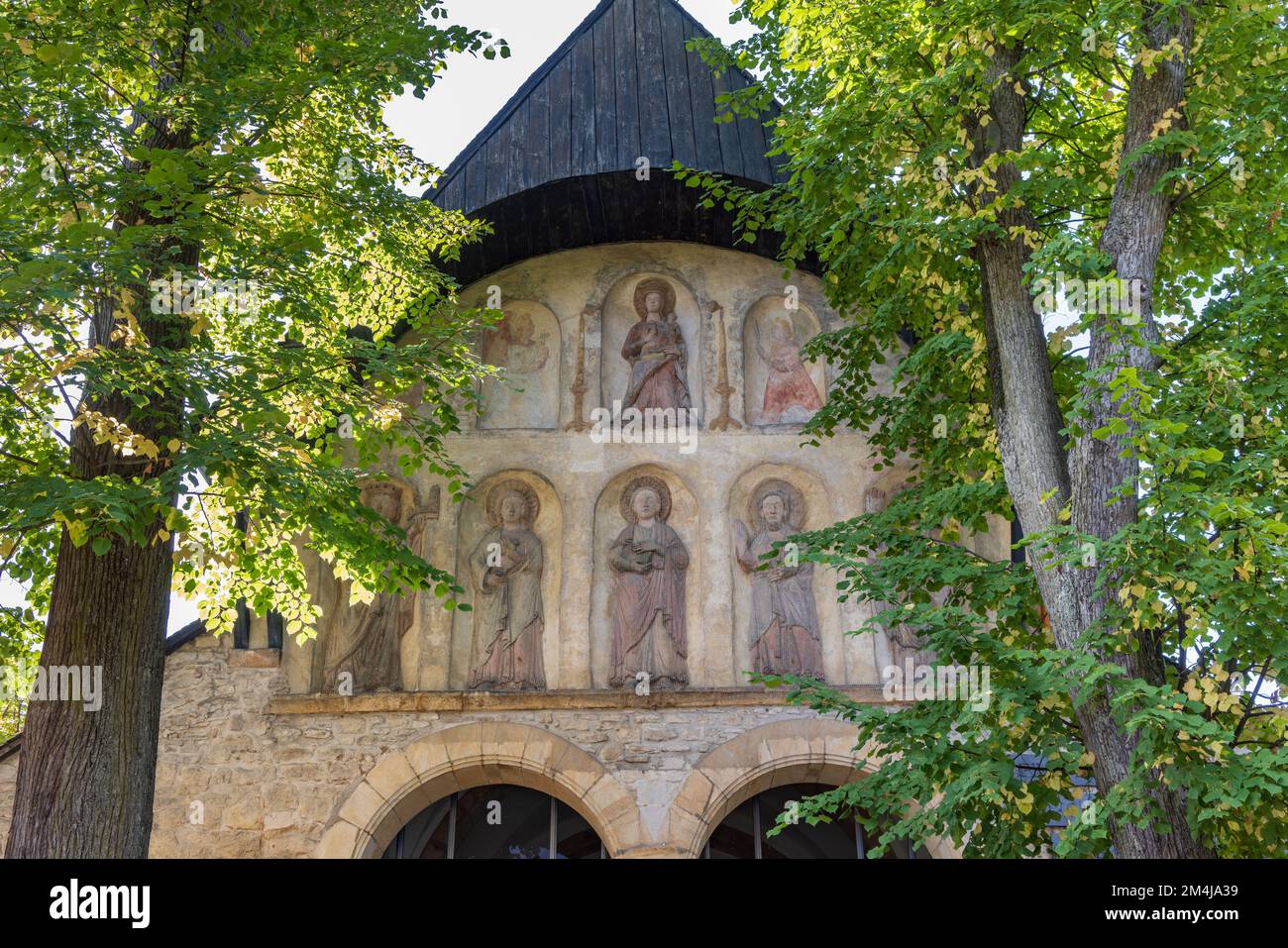 Goslar, Germany - September 12, 2022: Cityscape with Domvorhalle or ...
