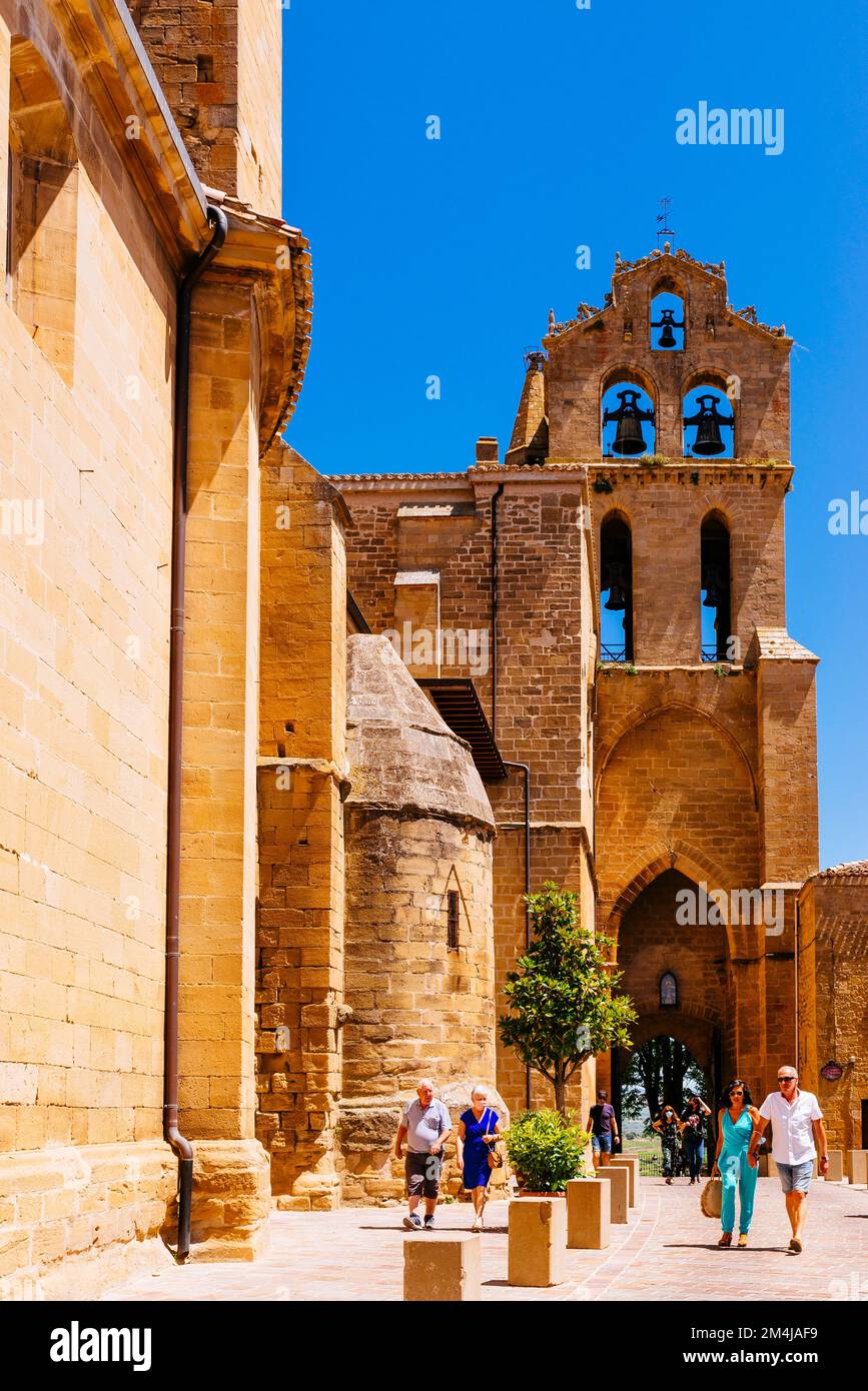 The Church of San Juan, which initially was built in Romanesque style ...