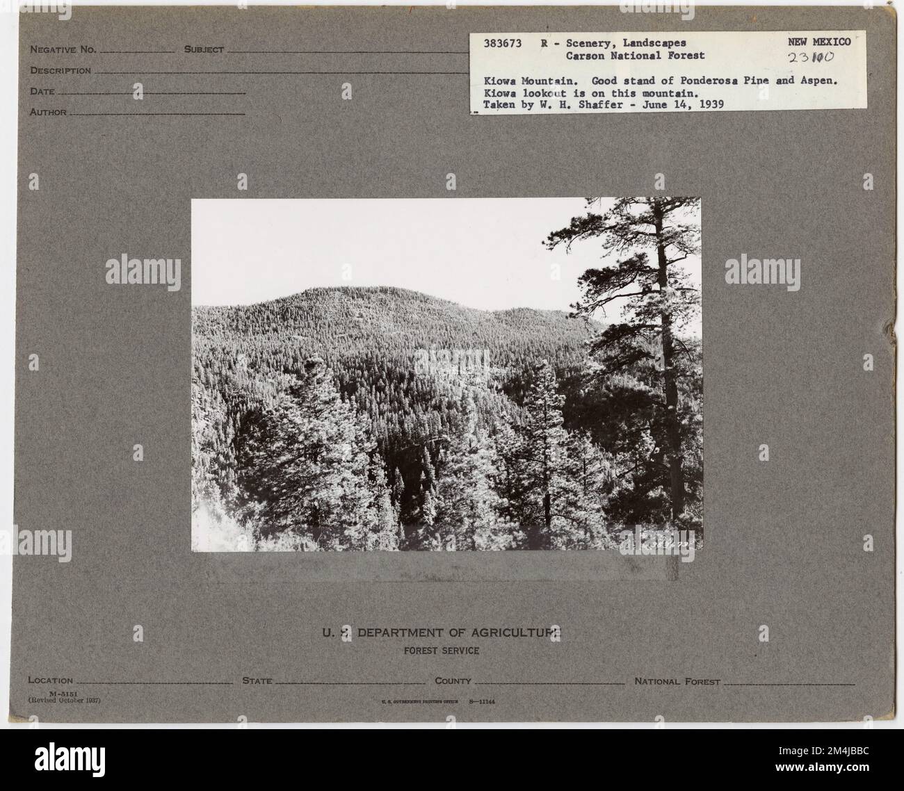 Geological Formations - New Mexico. Photographs Relating to National ...