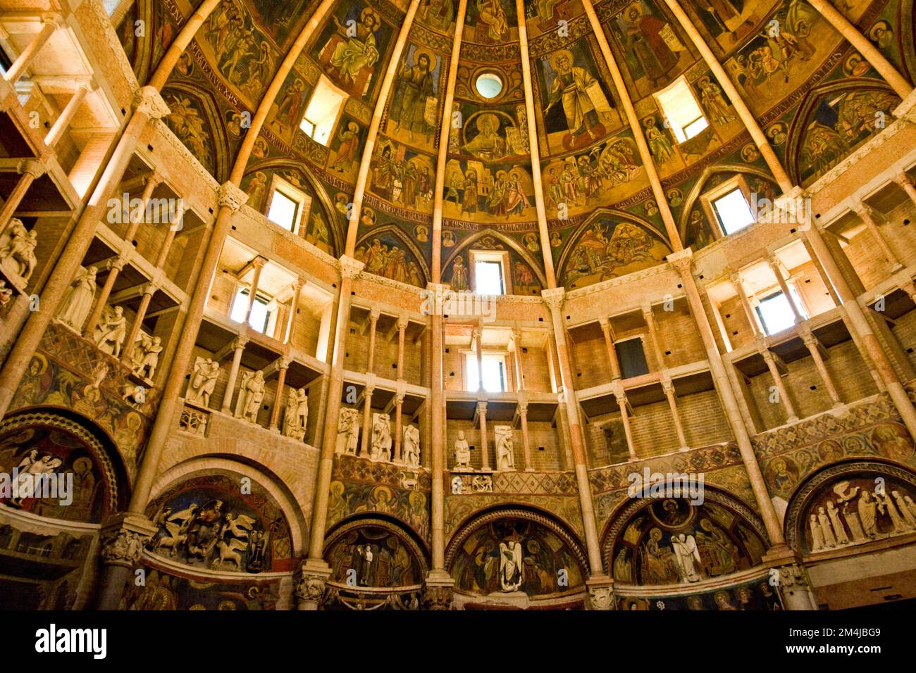 Baptistry, Parma, Emilia Romagna, Italy Stock Photo - Alamy