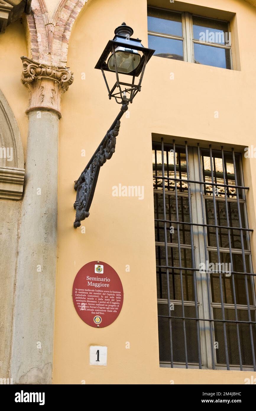 Seminario Maggiore, Parma, Emilia Romagna, Italy Stock Photo - Alamy