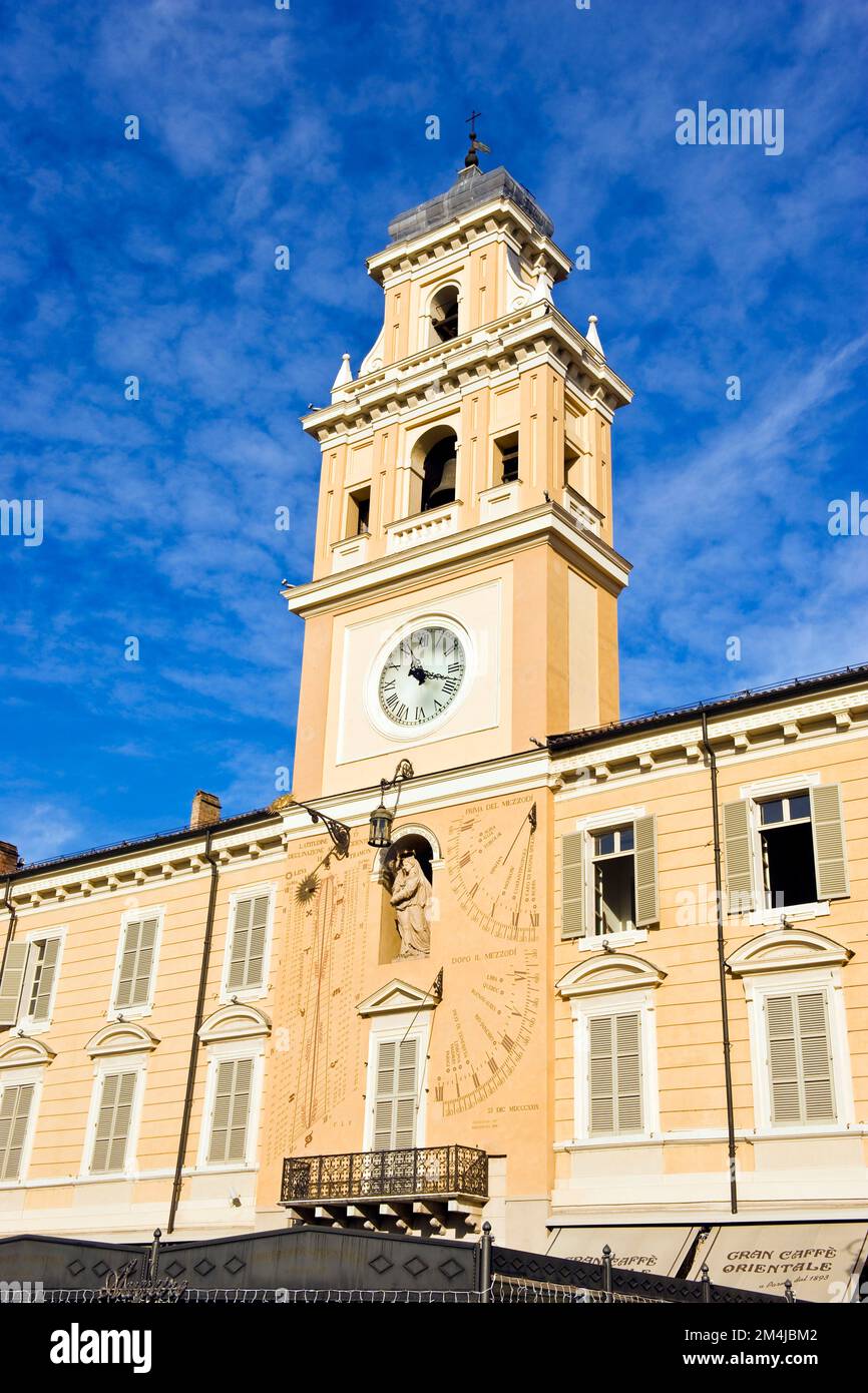 Governor's Palace, Garibaldi square, Parma, Emilia Romagna, Italy Stock ...