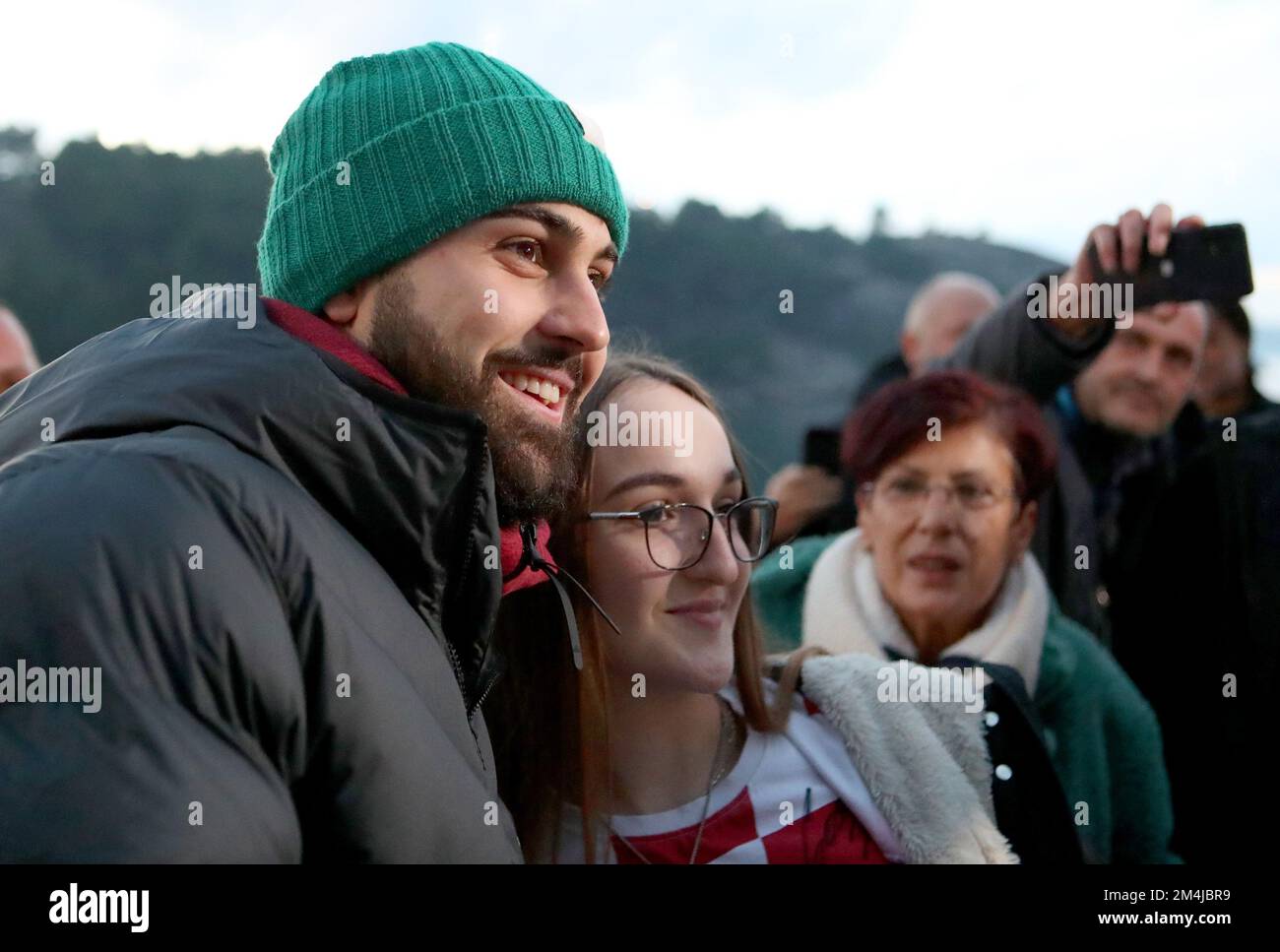 Novigrad, Croatia, 21. December, 2022. Croatian footballer Josko ...
