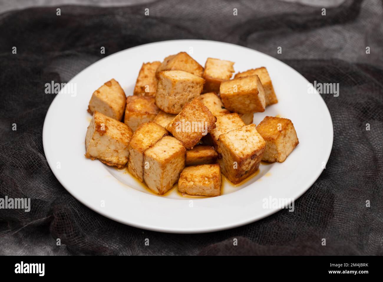 Deep fried cheese cubes hi-res stock photography and images - Alamy