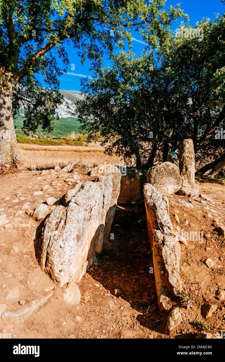 Dolmen of El Sotillo, megalithic complex made up of a corridor and a ...