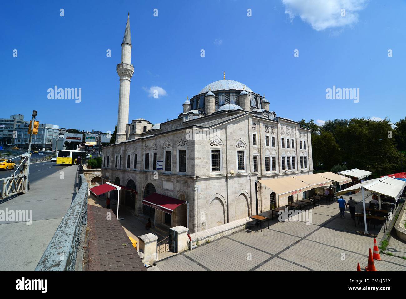 Located in Istanbul, Turkey, the Sokollu Mehmet Pasha Mosque was built ...