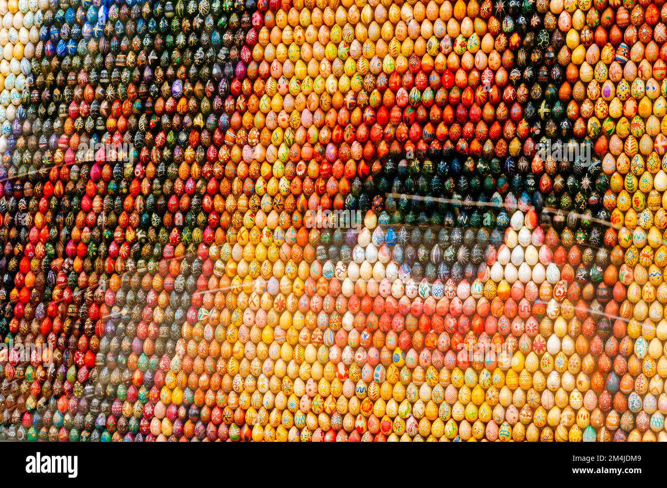 Detail of the artistic work, L'Ull, by Oksana Mas, a gift from the ...