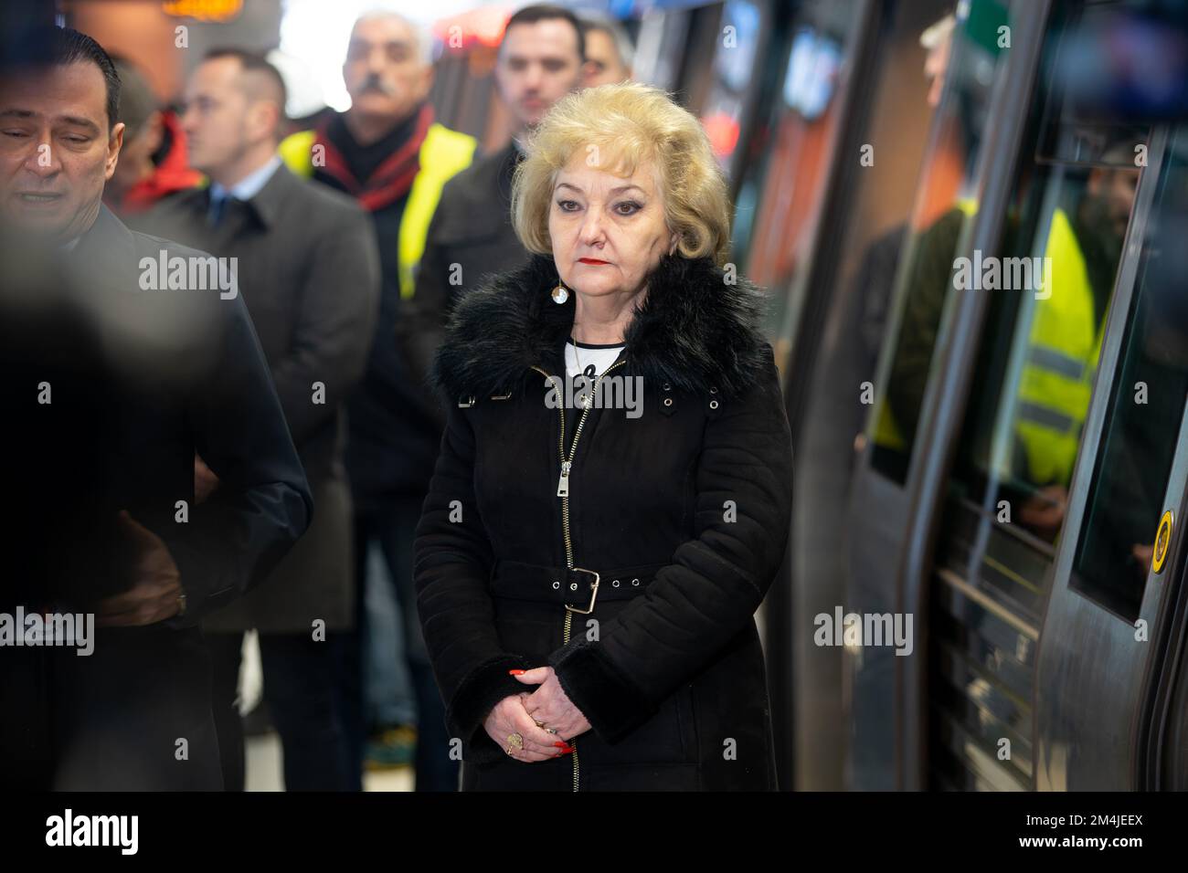 Bucharest, Romania - December 13, 2022: Inauguration of the Tudor ...