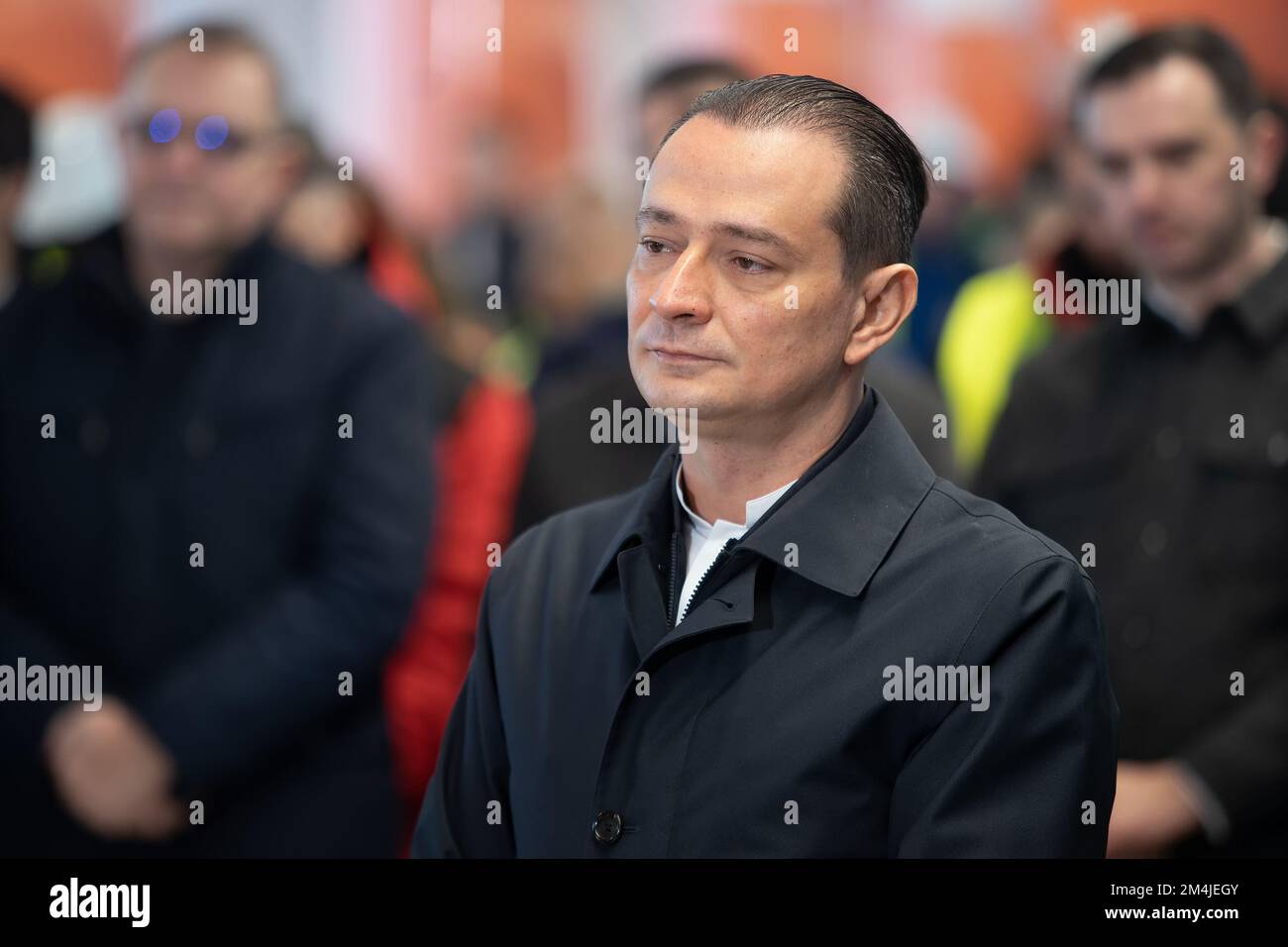 Bucharest, Romania - December 13, 2022: Inauguration of the Tudor ...